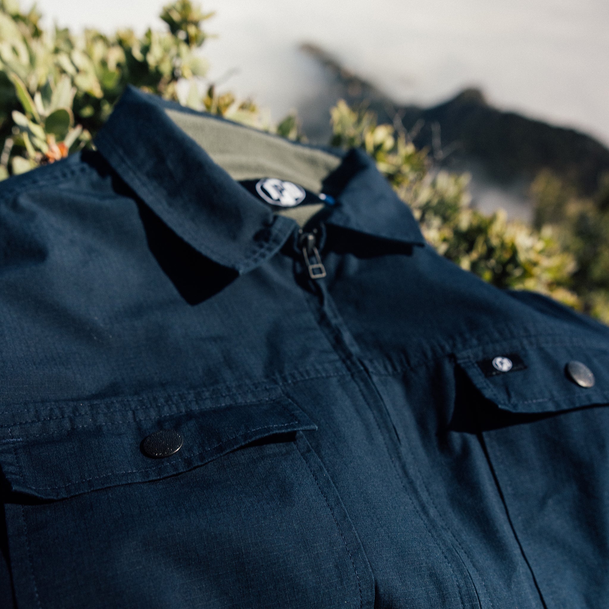 Adventure-Ready Sherpa-Lined Jacket | Cotton Ripstop, Quilted Sleeves ...